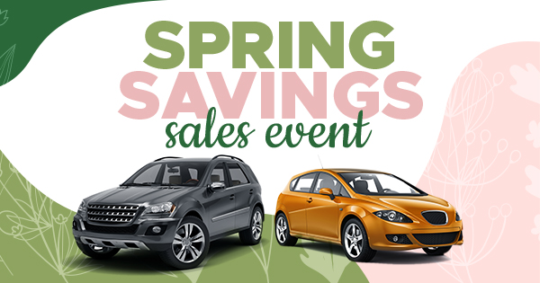 Spring Savings Sales Event